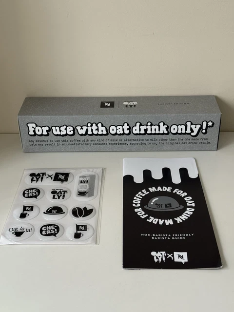 NESPRESSO VERTUO COFFEE Pods - Oatly Barista Limited Edition Capsules X ...