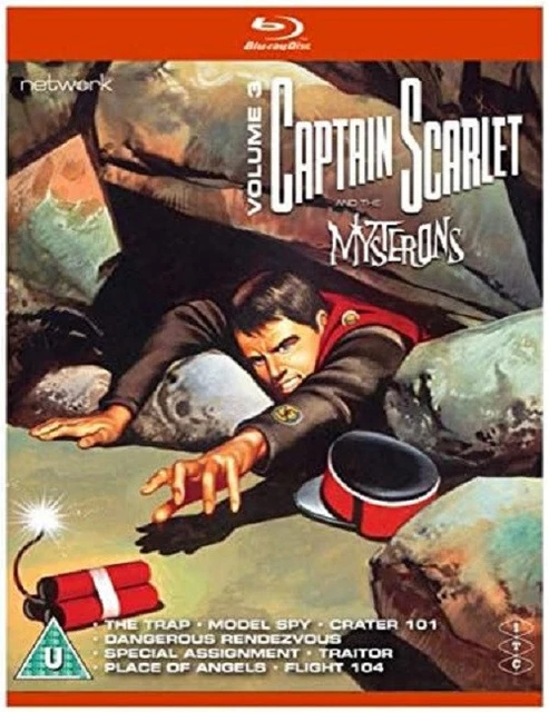 CAPTAIN SCARLET AND The Mysterons Volume 3 Blu-ray Network NEW & SEALED ...