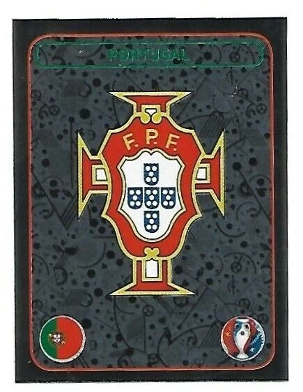 N. 570 PORTUGAL Badge Figurina Sticker - Euro 2016 Panini EUR 3,00 ...