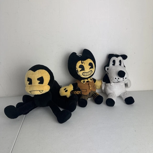 BENDY AND THE ink machine Plush Boris Dog- Edgar & Bendy Soft Toy ...