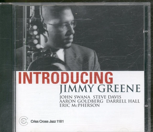 JIMMY GREENE SEXTET Introducing Jimmy Greene CD Netherlands Criss Cross ...