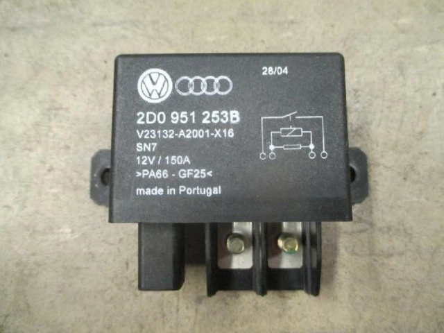 ARBEITSKONTAKTRELAIS VW TOUAREG 7L Umschaltrelais Relais Batterie ...
