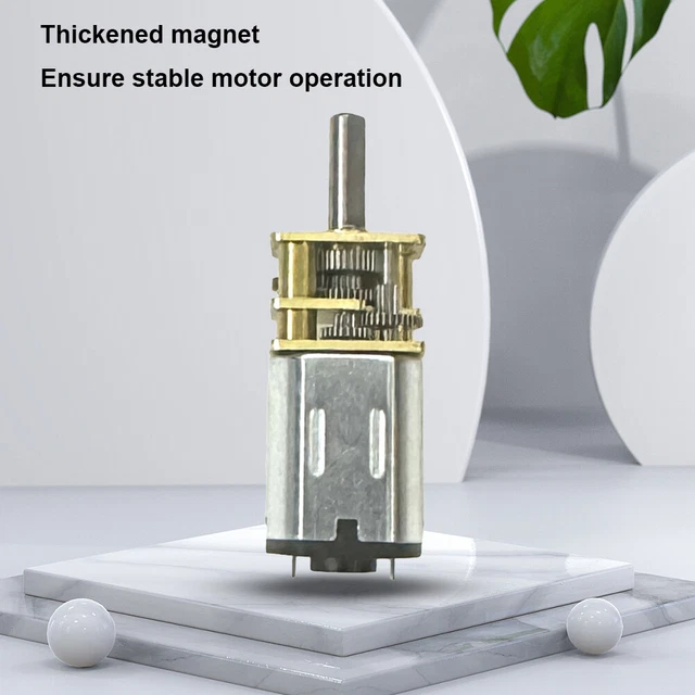 MOTORE ELETTRICO RIDUTTORE motori ingranaggi micro metallici (12 V ...