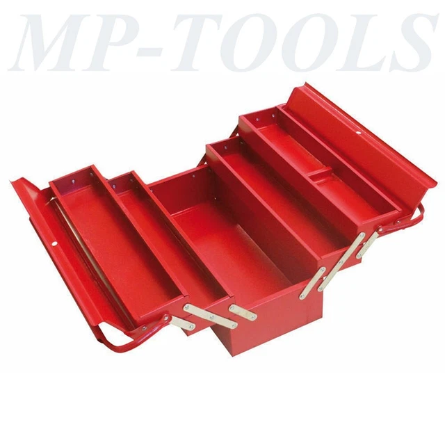 TOOL HOLDER BOX 5 SHEET METAL COMPARTMENTS 42x20x20cm £35.05 - PicClick UK