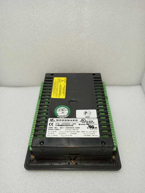WOODWARD 8440-1809 CONTROLLER Easygen-1500 Rev.F 84401809 $1,015.39 ...