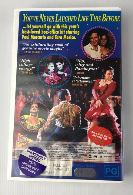 STRICTLY BALLROOM VHS Big Box Movie (Ex-Rentle) £26.88 - PicClick UK