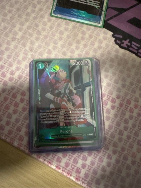 ONE PIECE CARD Rare Holo Game Carte Francaise Perona Op09-034 Alt Fr Mint Neuf EUR 12,00 ...
