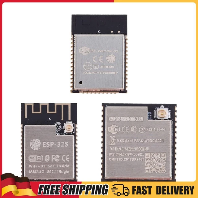ESP-WROOM-32 ESP32/ESP32S/ESP32U MODUL Smart Electronics Hall-Sensor-Modul EUR 4,87 - PicClick DE