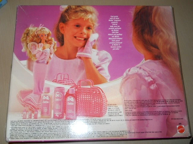 BARBIE PERFUME PRETTY Beauty Bath Set For TWO, Complete Bath Sets For ...