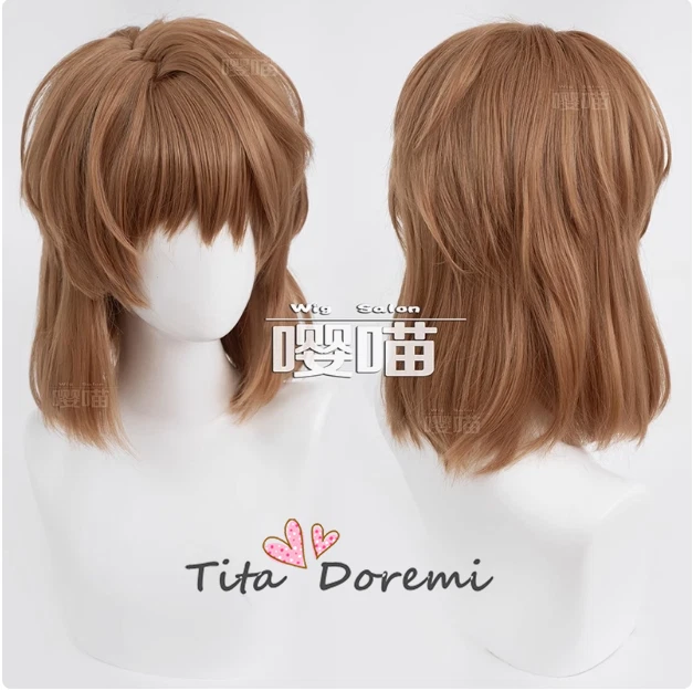 COSPLAY PERÜCKE DETECTIVE Conan Case Closed Haibara Ai Anime Kostüme ...