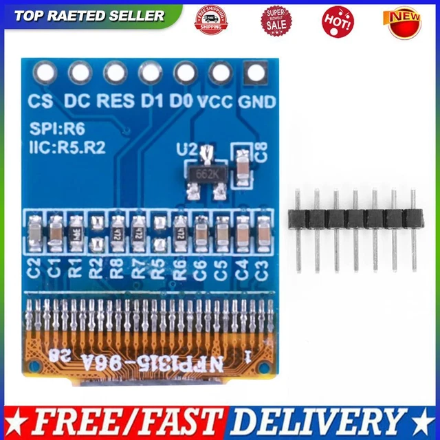 0.66INCH OLED DISPLAY Module I2C SPI Interface OLED Screen Module for ...