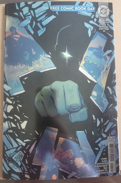 FREE COMIC BOOK Day 2025 DC ALL IN SUPERMAN ABSOLUTE UNIVERSE 2025 FCBD ...