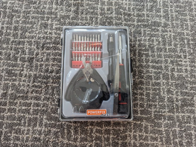 POWERFIX PROFI HG01476 Precision Screwdriver Set 35 Piece New In Flip ...