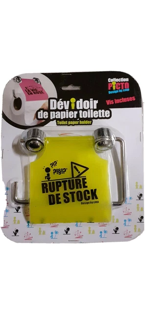 PICTO - DÉVIDOIR papier toilette "Rupture de stock / vis chevilles de ...