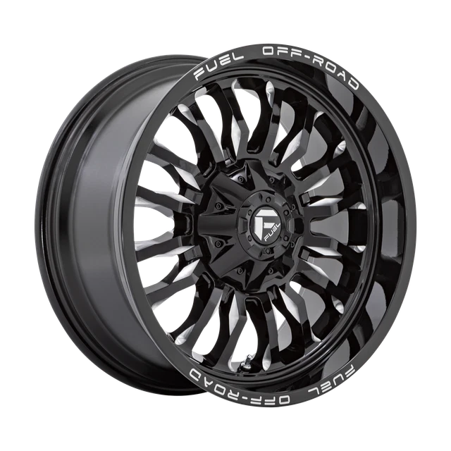 22X12 FUEL D795 Arc Gloss Black Milled Wheel 6x135/6x5.5 (-44mm) EUR ...