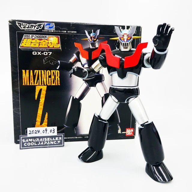 FIGURINE ARTICULÉE SOUL of Chogokin GX-07 Mazinger Z version OVA Bandai Japan... EUR 112,33 ...