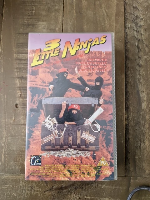 THREE LITTLE NINJAS And The Lost Treasure VHS PAL Video £9.03 - PicClick UK