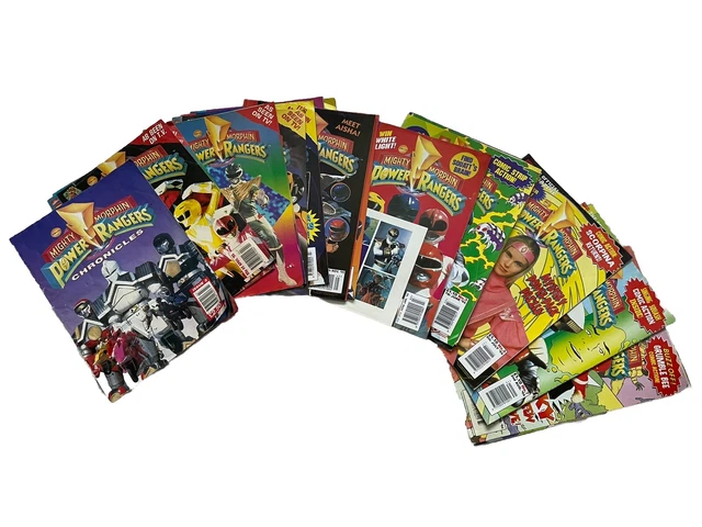 MIGHTY MORPHIN POWER Rangers Magazine - Lot of 16 Magazines by Marvel ...