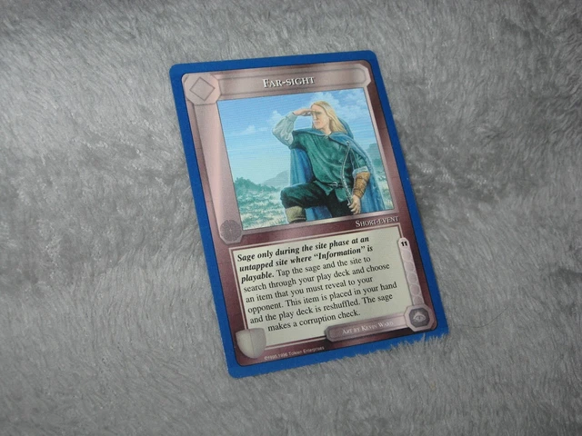 LOTR MIDDLE EARTH MECCG Wizards 1996 TCG CCG Card Game ~ Event ~ Far ...