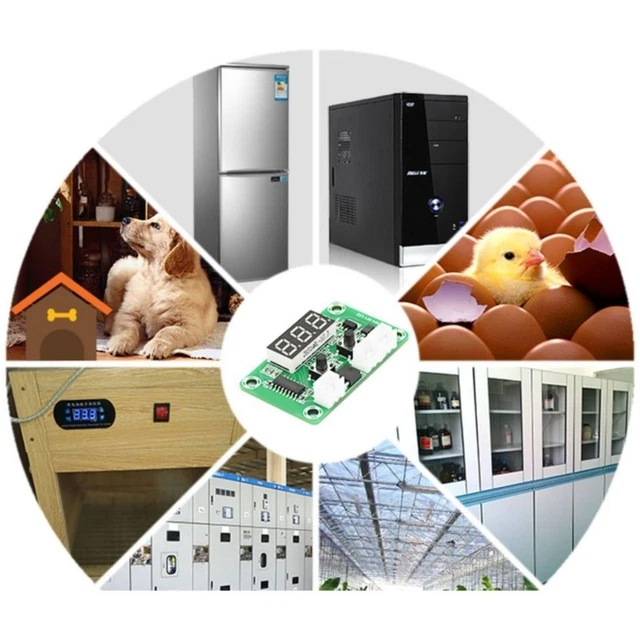 12-24V DIGITAL TEMPERATURE Controller Board Digital Thermostat Electronic Tempe $15.41 - PicClick AU