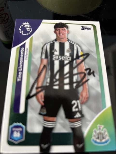 MATCH ATTAX 2026 Tino Livramento Newcastle United Signed £2.99 ...