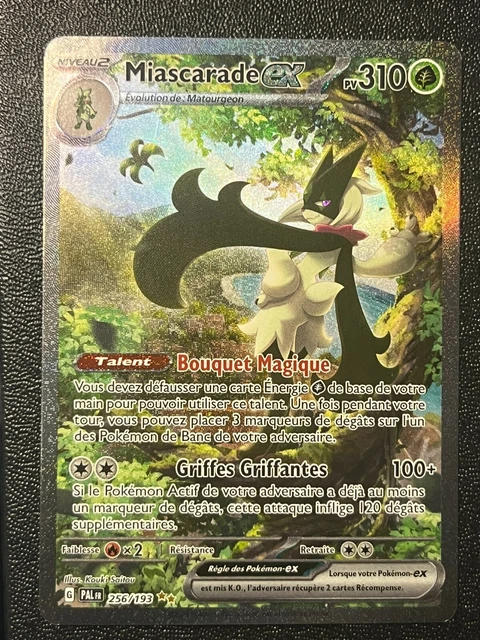CARTE POKÉMON MIASCARADE 256/193 - ALT - PAL Evolution a Paldéa EV02 FR ...