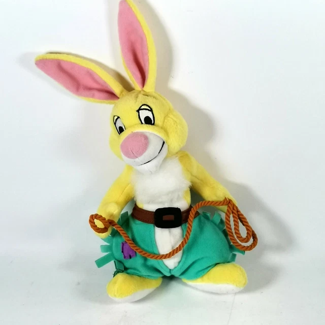 DISNEY WINNIE THE Pooh Star Bean Vintage Mattel Yippee Yay Rabbit Plush ...