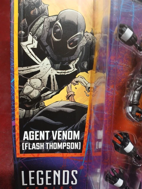SPIDER-MAN RETRO MARVEL 🔥Legends 6-Inch Agent Venom 🔥"Flash Thompson"🔥 ...