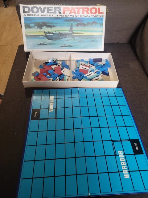 DOVER PATROL NAVAL Tactics Strategy Board Game Gibsons £10.00 - PicClick UK