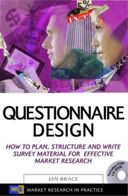 QUESTIONNAIRE DESIGN: HOW To Plan, Structure Et Write Survey EUR 6,44 ...