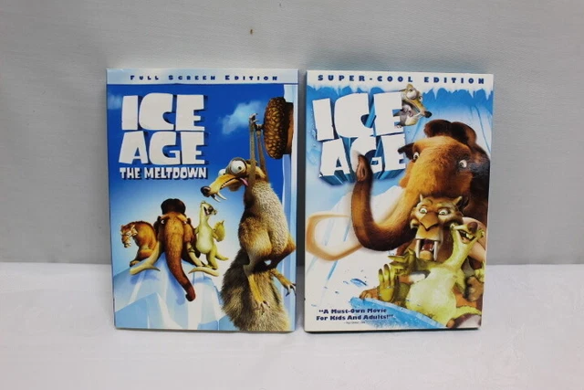 TWO ICE AGE 2 The Meltdown & Super Cool Edition DVD Full Screen $11.06 ...
