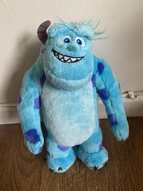 DISNEY PIXAR SULLY Monsters Inc Monster University Plush Soft Cuddly ...