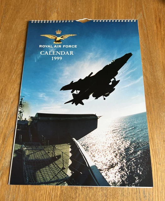 1999 ROYAL AIR Force Calendar Collectable RAF Aircraft Calendar £9.99 ...