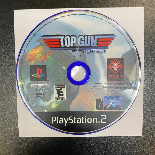 TOP GUN PS2 (Sony PlayStation 2, 2007) *DISQUE SEULEMENT* EUR 5,47 ...