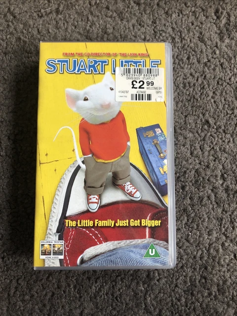 VINTAGE STUART LITTLE Vhs Cassette Movie £0.99 - PicClick UK