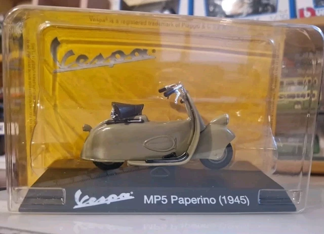 VESPA MP5 PAPERINO 1945 Brown Vespa Collection 1-18 scale New in ...