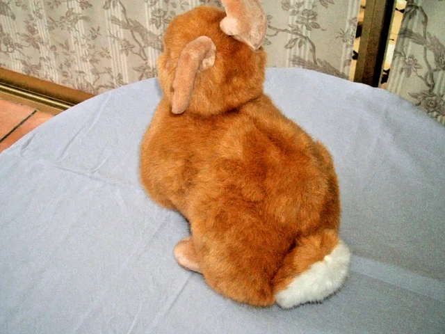 ANCIENNE PELUCHE DOUDOU lapin des année 60🐰 EUR 19,00 - PicClick FR