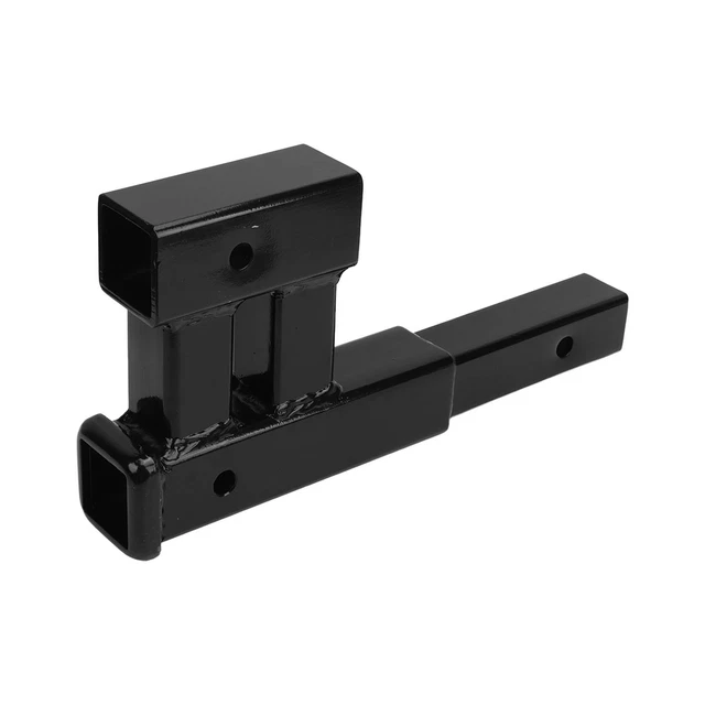 DUAL 2 IN Trailer Towing Riser Hitch Receiver Adapter For Off Road ...