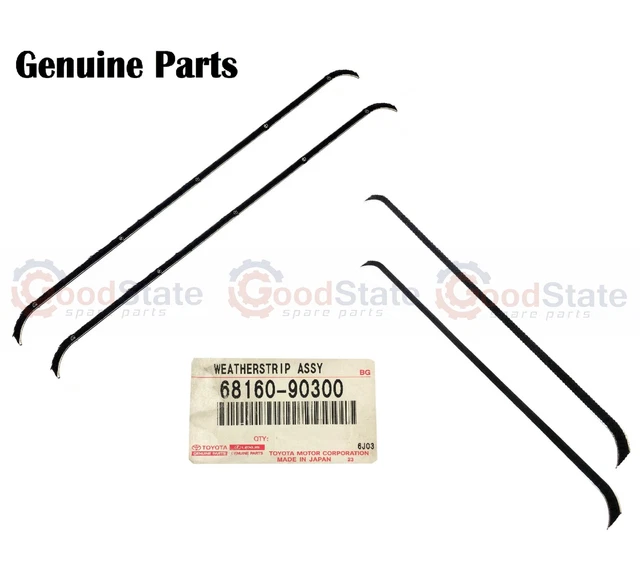 GENUINE TOYOTA LANDCRUISER 40 Series FJ BJ Front Door Glass Inner Outer ...