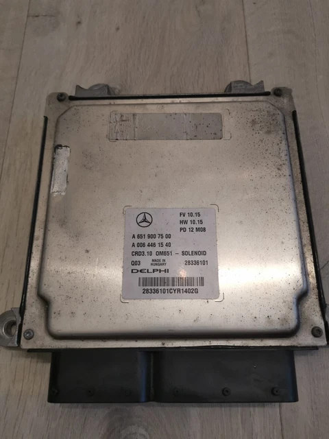 MERCEDES C E Class W204 W212 W207 2.1 Cdi Engine Control Unit Ecu £20. ...