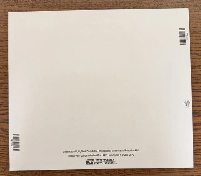 2026 MUHAMMAD ALI Sheet/20 Stamps Boxer Activist Humanitarian United ...