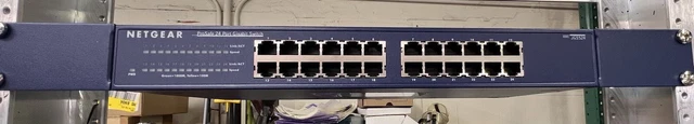 NETGEAR NETGEAR PROSAFE 24-Port Gigabit Rackmount Switch #JGS524NA $150 ...