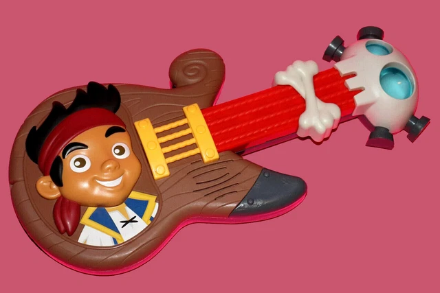 TOY INSTRUMENT ROCK GUITAR JAKE & THE NEVERLAND PIRATES Disney Junior ...