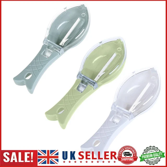 PLASTIC FISH SCALE Scraper Quick Removal Fish Scale Scraper with ...