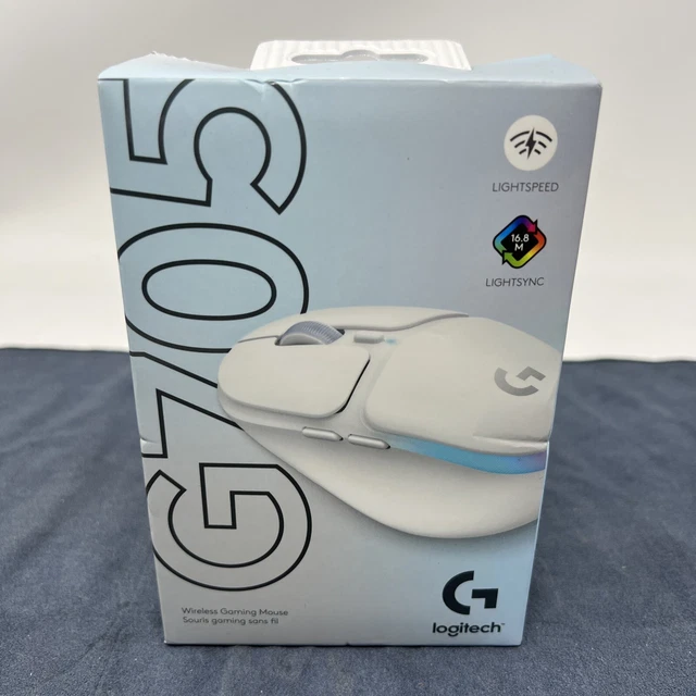 LOGITECH G705 LIGHTSPEED RGB Wireless Gaming Mouse 910 006365 £56.01 ...