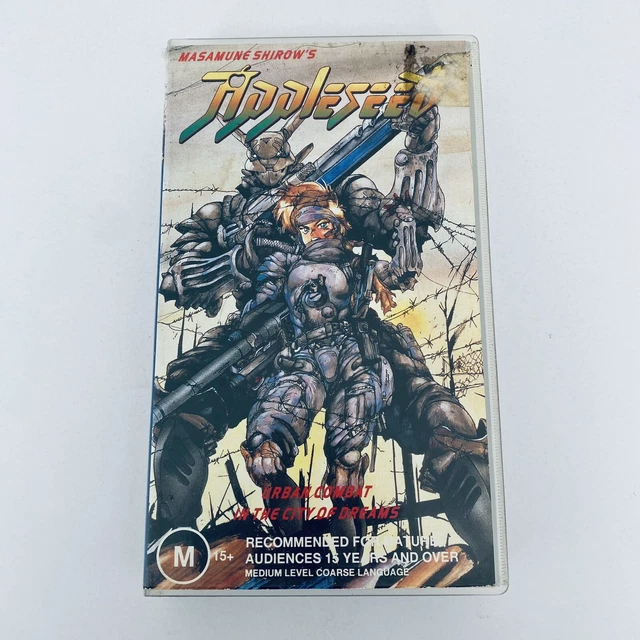 APPLESEED (VHS, 1994) Masamune Shirow Anime Urban Combat in the City of ...