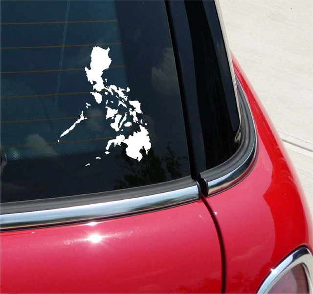 THE PHILIPPINES FILIPINO Pride Country Graphic Decal Sticker Art Car ...