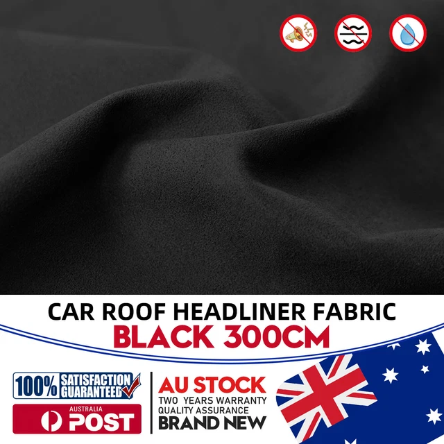 AUTO HEADLINER FABRIC Replace Redesign Foam Backed Roof Hood Lining ...