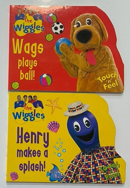 THE WIGGLES X2 Touch N Feel Board Books Wags Dog Henry Octopus ...