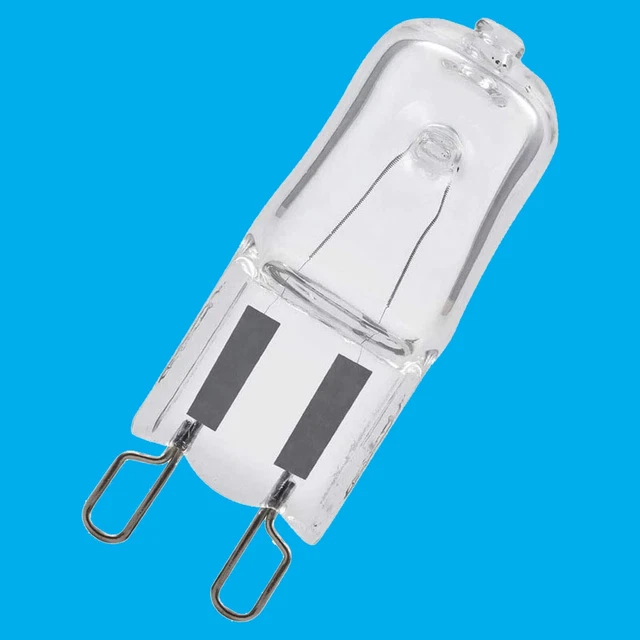 6X 33W HALOGÈNE G9 Transparent Capsule Dimmable UV Arrêt Ampoule Lampes ...